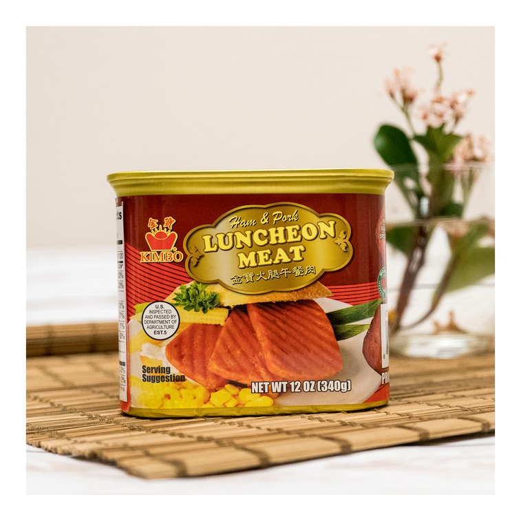台湾KIMBO金宝 火腿午餐肉340g【 USDA认证】 – ULD